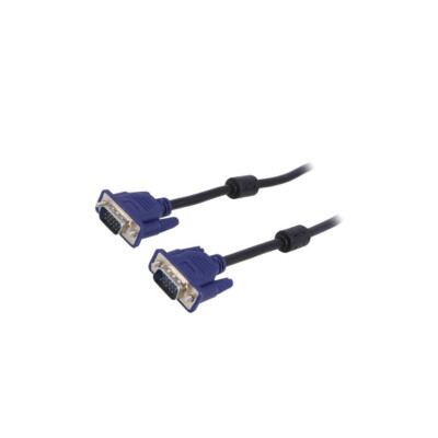 Cavo AK-AV-01 D-SUB 15pin HD maschio, nero su entrambi i lati 1,8 m ...