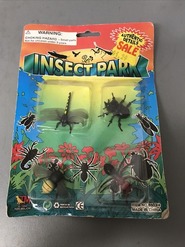 Vintage 90s Hard Rubber fly insect bug jiggler prank Pack monster old ...