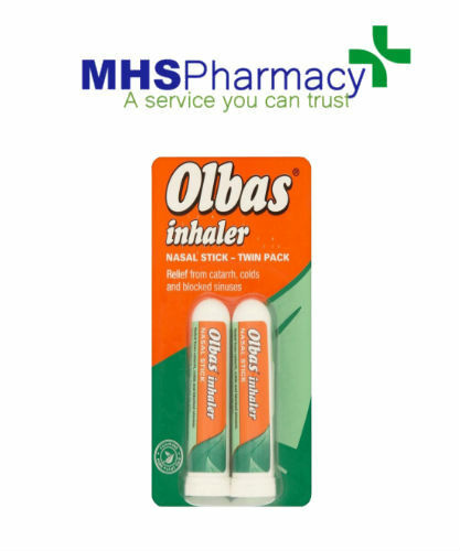 Olbas Catarrh Sinus Relief Nasal Decongestant Inhaler Twin Pack ...