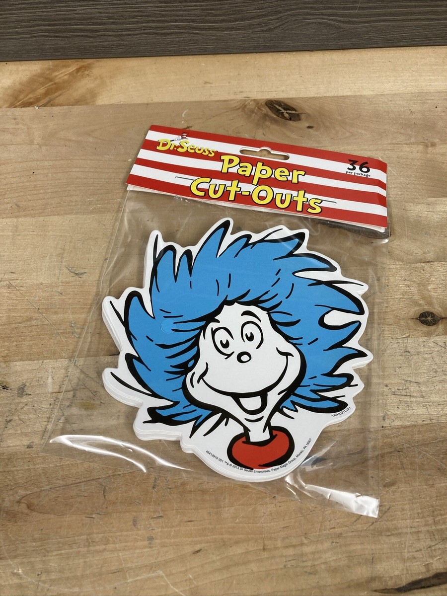 Dr Seuss Paper Cut Outs