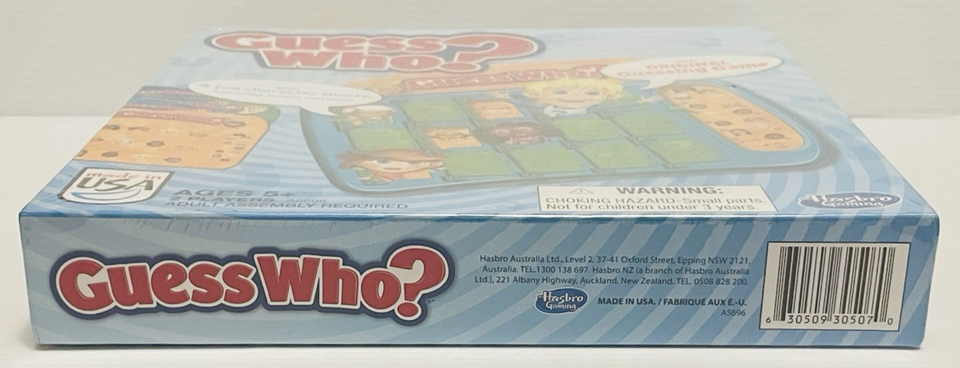 Guess Who? The Original Guessing Game Board Game for Kids Ages 5 + For ...