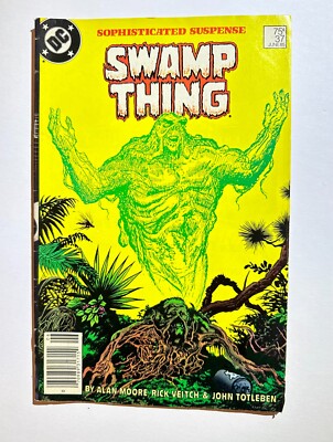 Swamp Thing #37 1985 - 1st app. John Constantine; Newsstand; Original ...