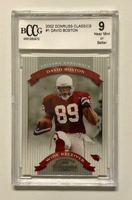 2002 Donruss Classics #1 David Boston (BCCG Near Mint 9) !!!! | eBay