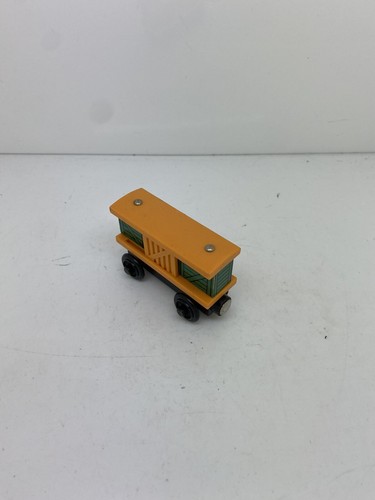 Thomas & Friends Wooden Railway Train Yellow Box Car | eBay