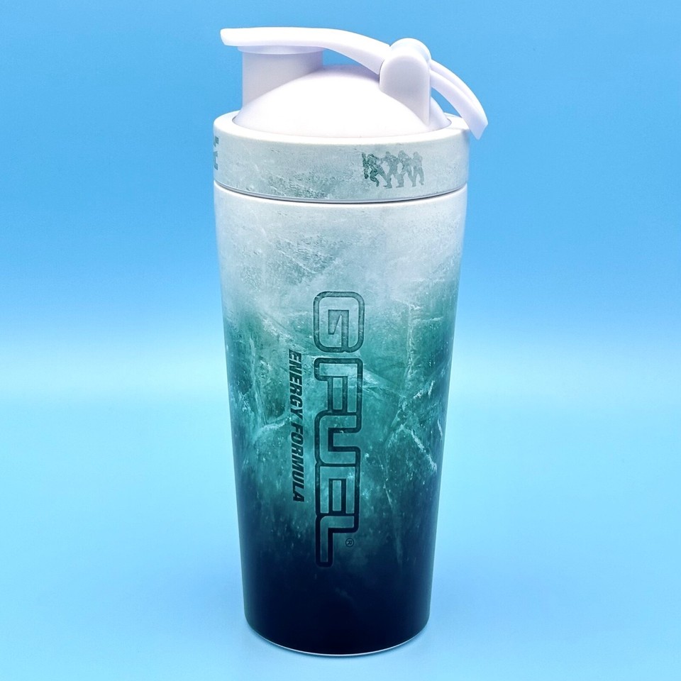 G Fuel 6 Six Siege Black Ice Collector's Box Stainless Steel Shaker Cup ...