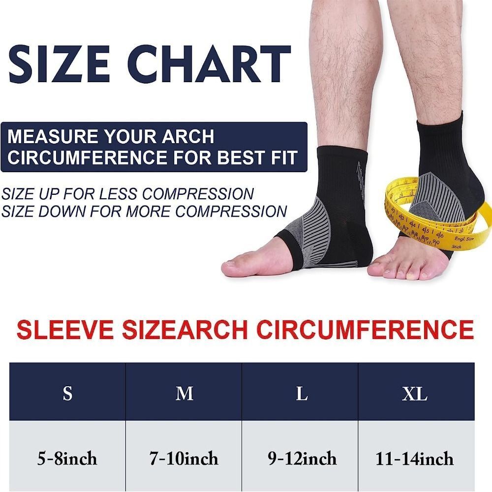 Foot Pain Relief Soothe Relief Compression Socks Comprex Ankle Sleeves ...