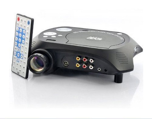 Latest LED Multimedia Projector with DVD Movie Player 320*240 60 ...