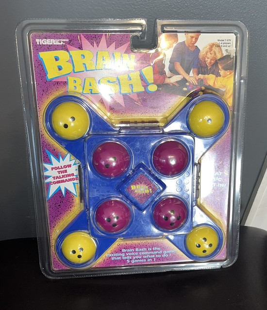 Brain Bash Voice Command Memory Game Tiger Electronics 1994 for sale ...