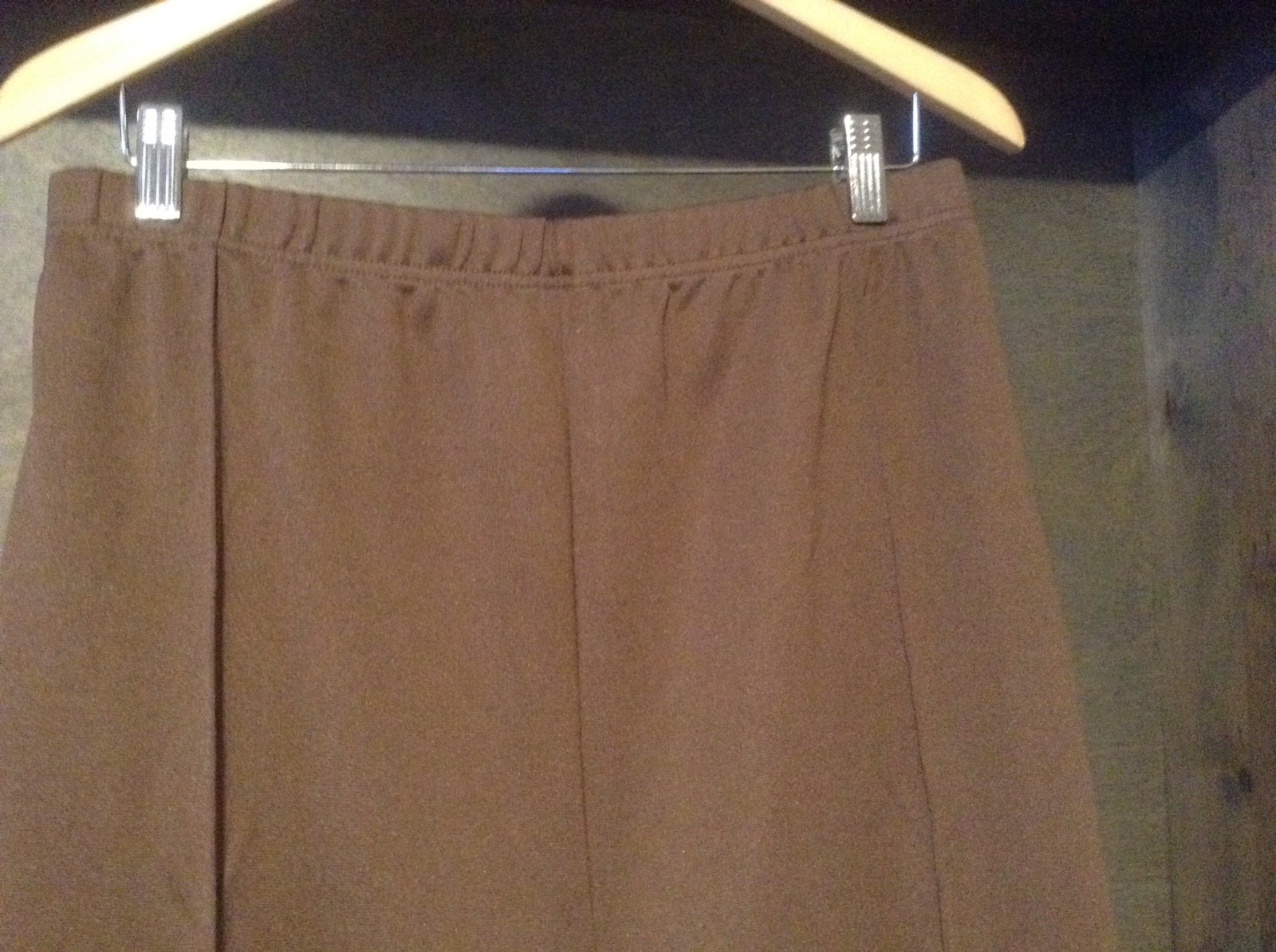 BLAIR NEW PLUS SIZE 26W 28W 30W 32W 34W Elastic Waist CREASE Pull On ...