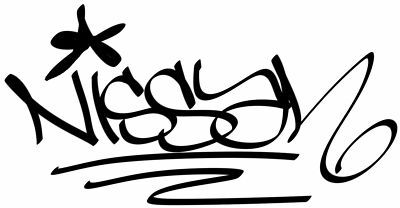 NISSAN Graffiti Hand style die cut Vinyl car decal sticker | eBay