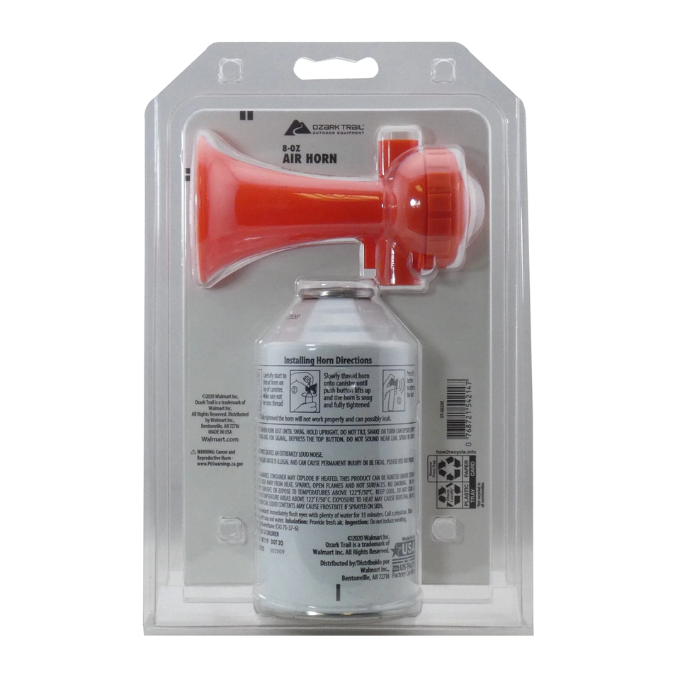 Super Loud Air Horn Can Emergency Hand Held Compressed Boat Horns Siren ...