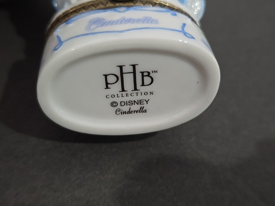 PHB Collection Disney Cinderella Trinket Box With Glass Slipper ...