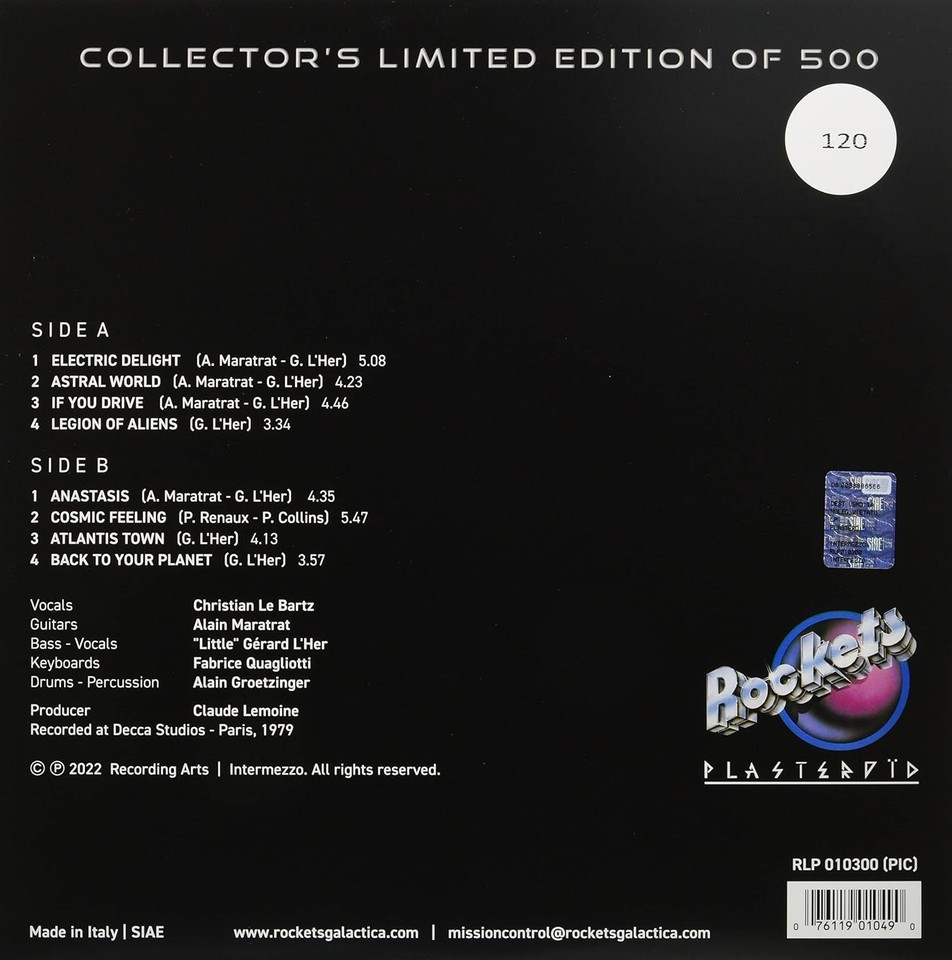 Rockets Plasteroid (Picture Disc) (Vinyl) (UK IMPORT) 76119010490| eBay