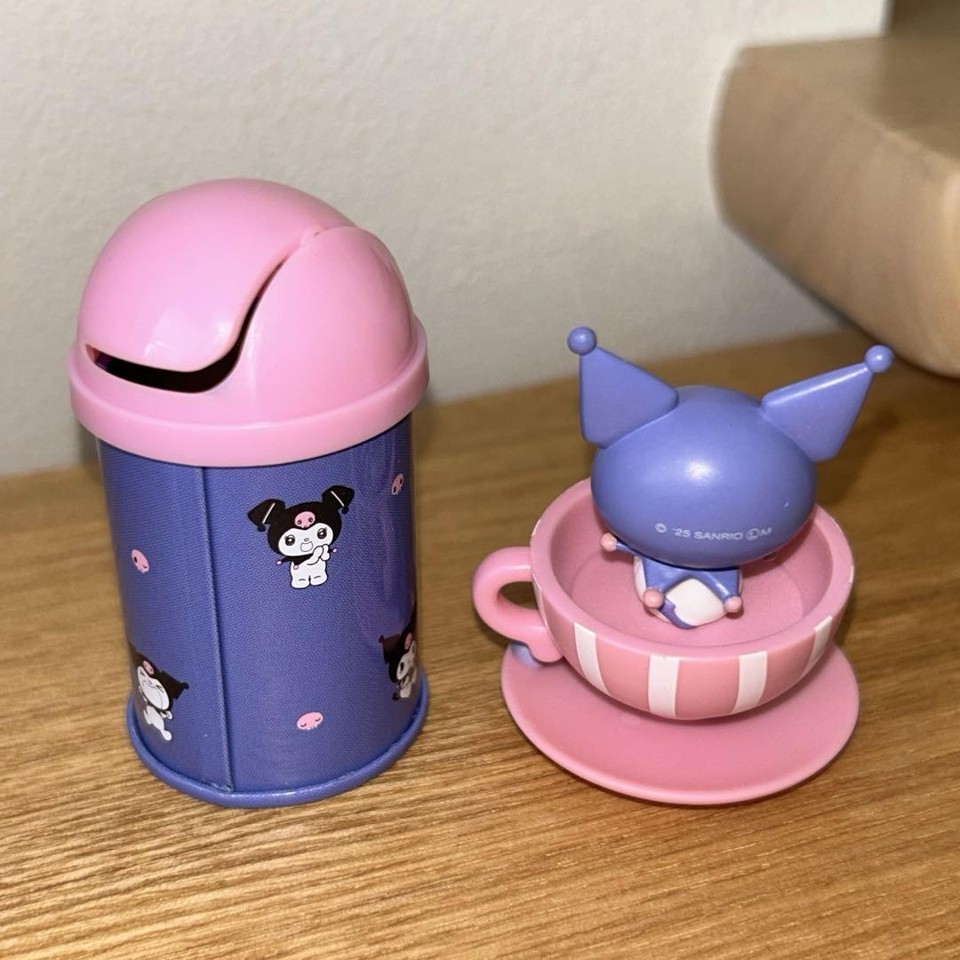 Kuromi Gacha 2-piece set, Retrologue Can Can Part 2, Kuromi Coffee Cup ...