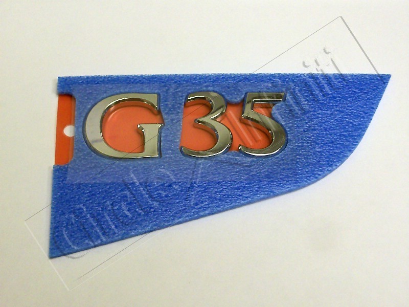 New OEM Infiniti G35 Coupe Rear Emblem Badge 2003-2007 84894-AM800 | eBay
