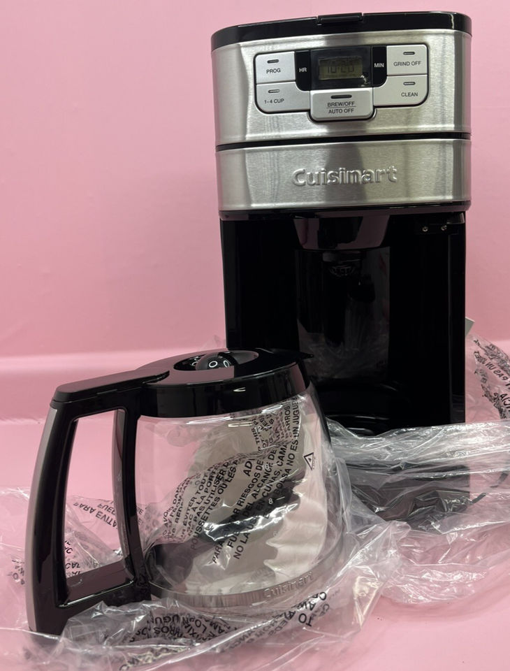 Cuisinart 12-Cup Automatically Grind & Brew Coffee Maker - Black - DGB ...