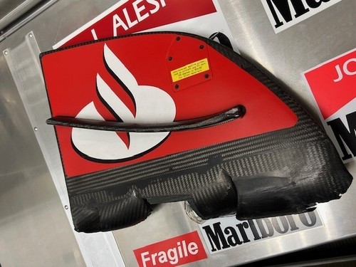 Ferrari 2023 F1 Authentic Race Used Front Wing End Plate | eBay