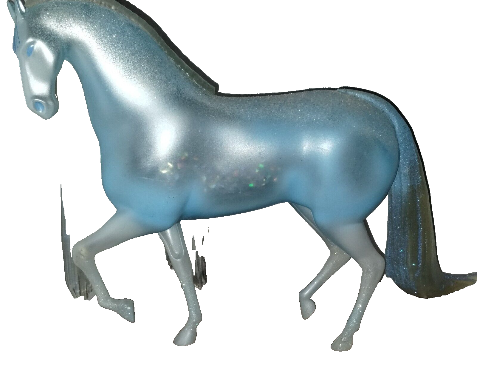 FROZEN 2 Ice Water NOKK Blue Horse w/ Glitter Toy Figure | eBay