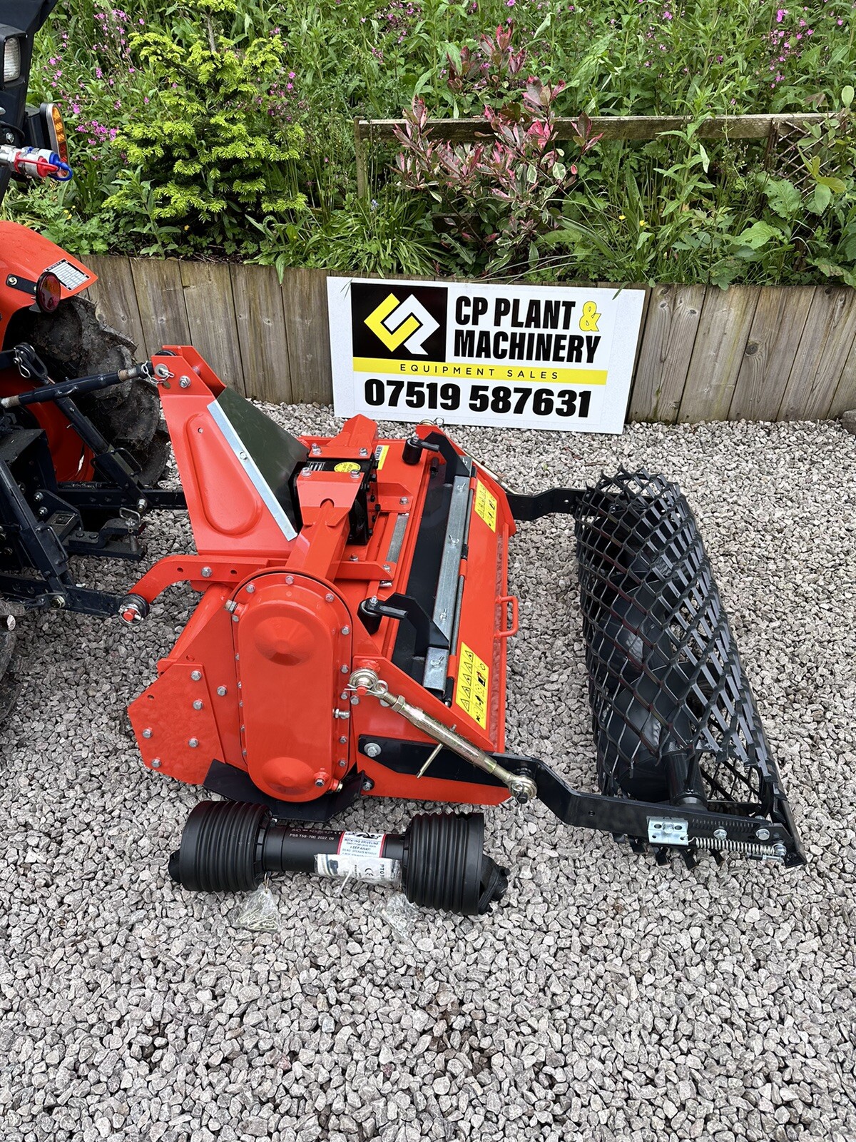 Stone Burier Rotavator Compact Tractor | eBay UK