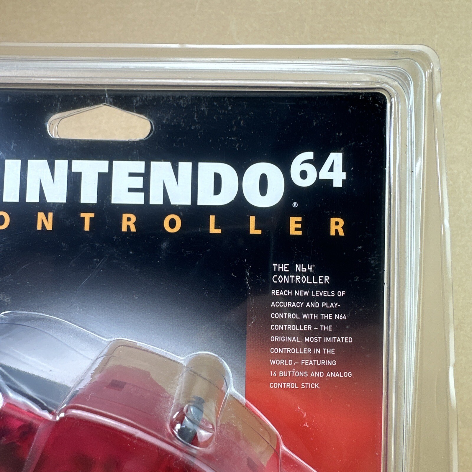 Nintendo 64 WATERMELON Controller in BLISTER - NEW SEALED - Please Read ...