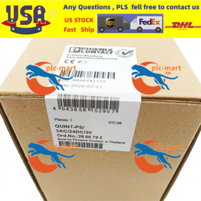 New In Box 2866792 PHOENIX CONTACT QUINT- PS /3AC/24DC/20 Power Supply ...