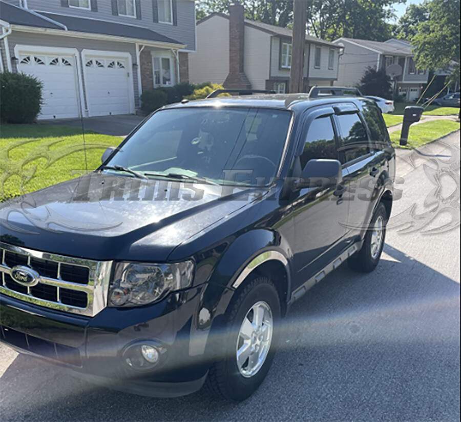 FENDER TRIM Flares FOR FORD ESCAPE 2008-2012 Stainless Steel High ...