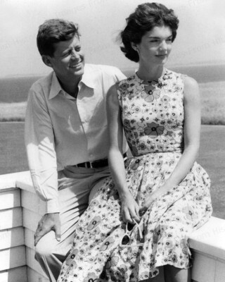 8x10 John F Kennedy Jackie Kennedy Onassis Hyannis Port MA #JAOA | eBay