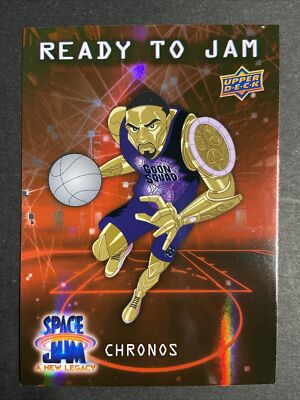 2021 Upper Deck Space Jam Ready To Jam CHRONOS Red Foil #166/999 | eBay