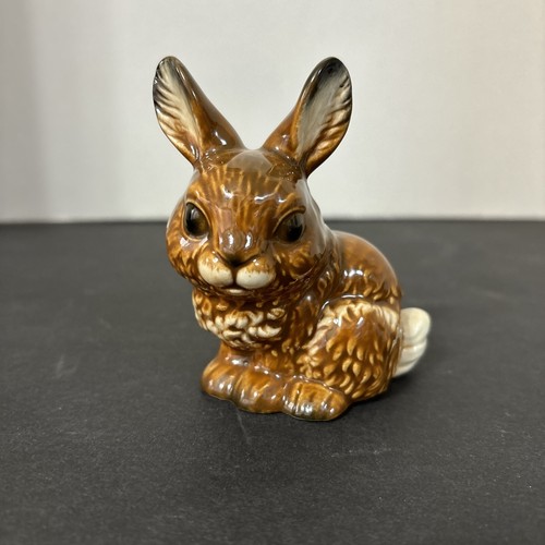 GOEBEL Vintage Brown Bunny Ceramic Rabbit Figurine W. Germany | eBay