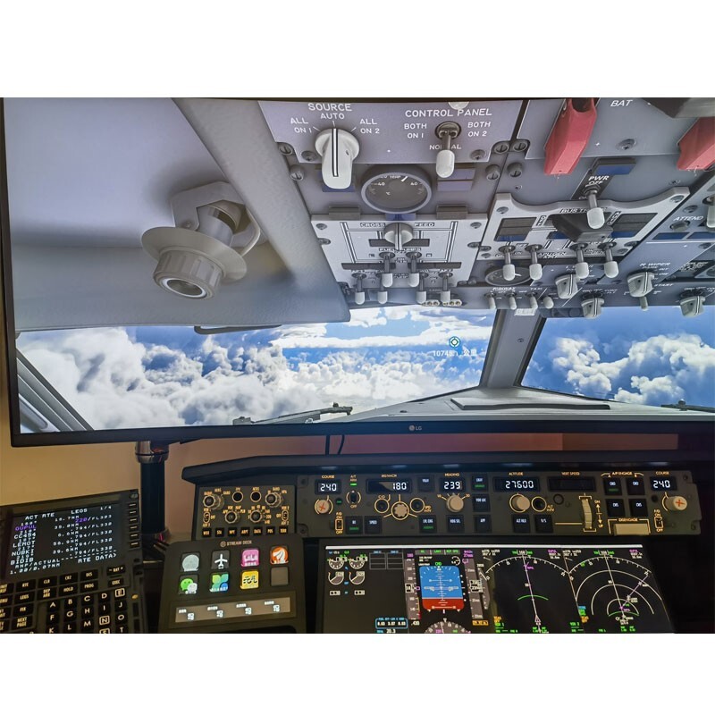 Cockpit-Simulator MCP Panel+ 2 CS 737X EFIS Electronic Flight ...