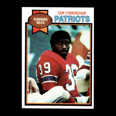 Sam Cunningham 1979 Topps New England Patriots #421 R311B 3 | eBay