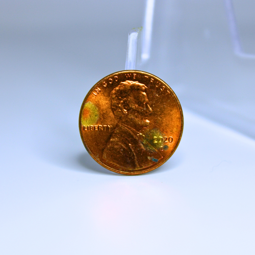 RD 2020-D Lincoln Shield Cent • DOUBLE Partial Clad Layer Error ...