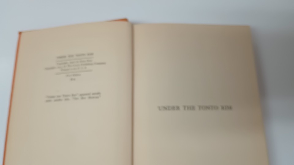 Zane Grey First Edition Hardcover Antique Western Books | eBay