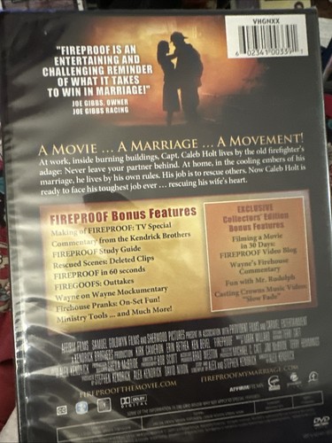 Fireproof - Special Collector's Edition (DVD, 2009) | eBay