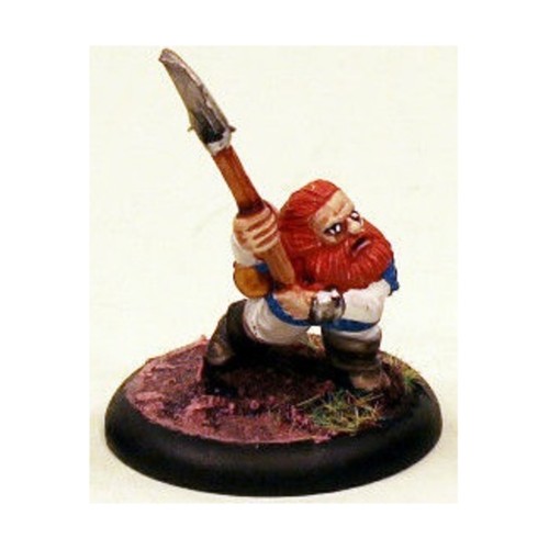 Alternative Arm Pro-Painted Dw Dwarf in Leather Jerkin w/Polearm - Ru ...