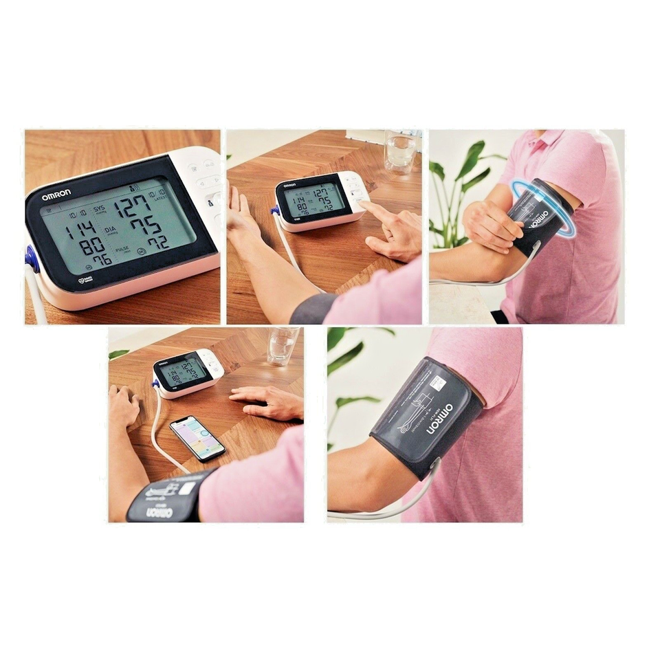 Omron M7 intelli IT HEM-7380T1-EBK AFIB Upper Arm Blood Pressure ...