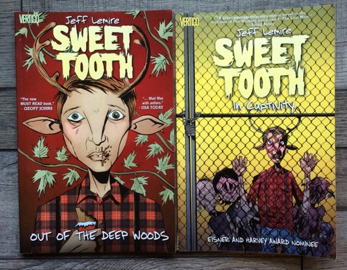 Sweet Tooth Books Graphic Novel DC Comic Volume 1 & 2 TPB Out of the ...