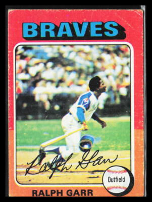 1975 Topps Ralph Garr #550 N/A - | eBay