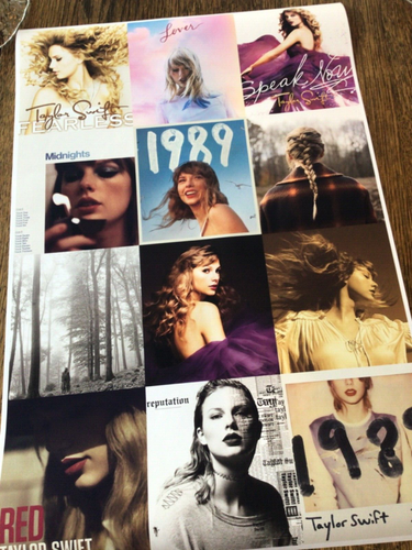 Taylor Swift 12 diff Poses 11x17” Poster Hb | eBay