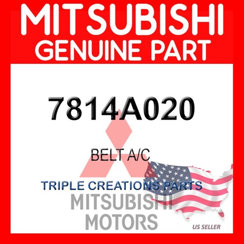 Genuine OEM Mitsubishi 7814A020 BELT A/C | eBay
