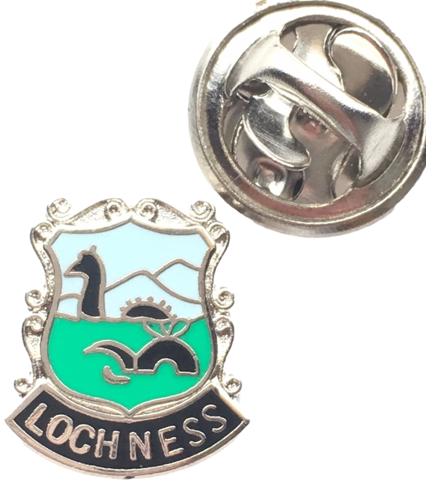 Loch Ness Nessie Monster Small Enamel Lapel Pin Badge (T057) | eBay