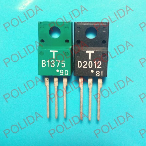 1pairs OR 2PCS Transistor TOSHIBA TO-220F 2SB1375/2SD2012 B1375/D2012 ...