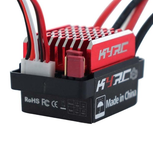 KYRC 60A Brushed ESC Speed Controller 6V 2A 360A for 1/10 RC Cars 540 ...