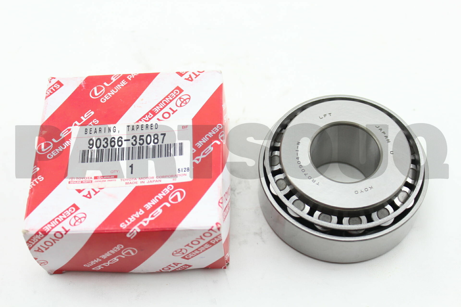9036635087 Genuine Toyota BEARING, TAPERED ROLLER (FOR FRONT DRIVE ...
