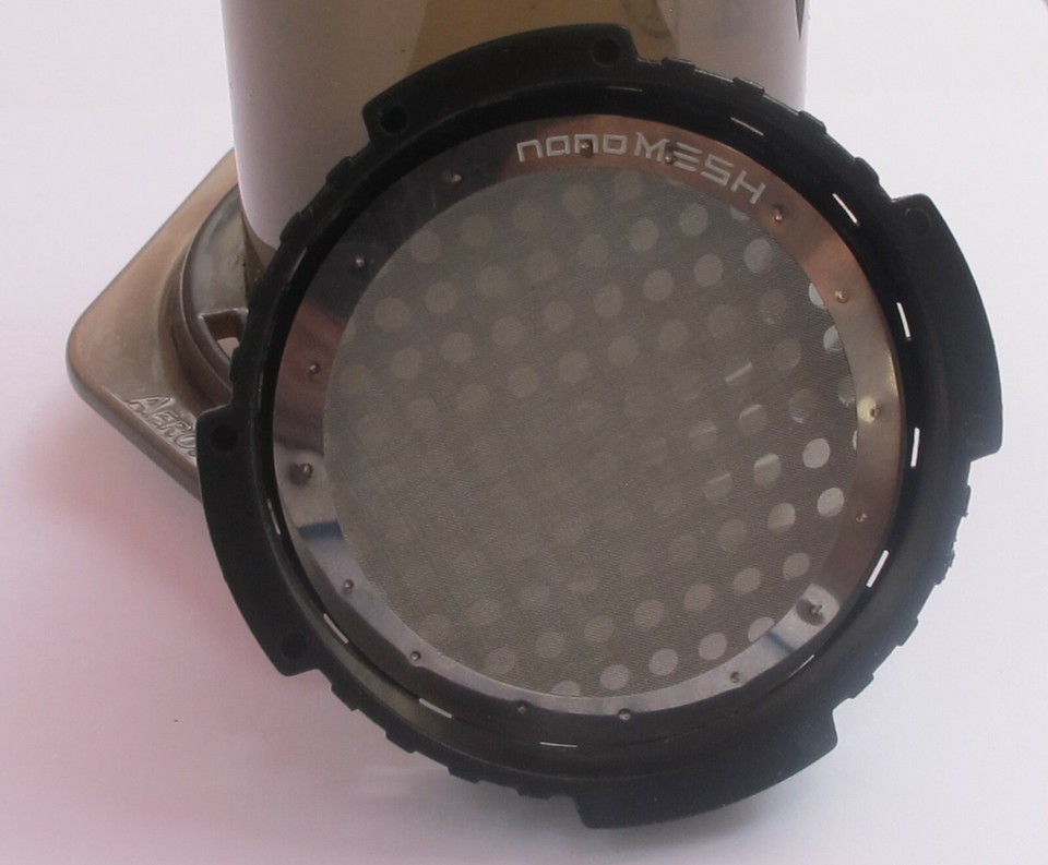 nanoMESH Stainless Steel Filter for Aeropress and GO, Reusable metal ...