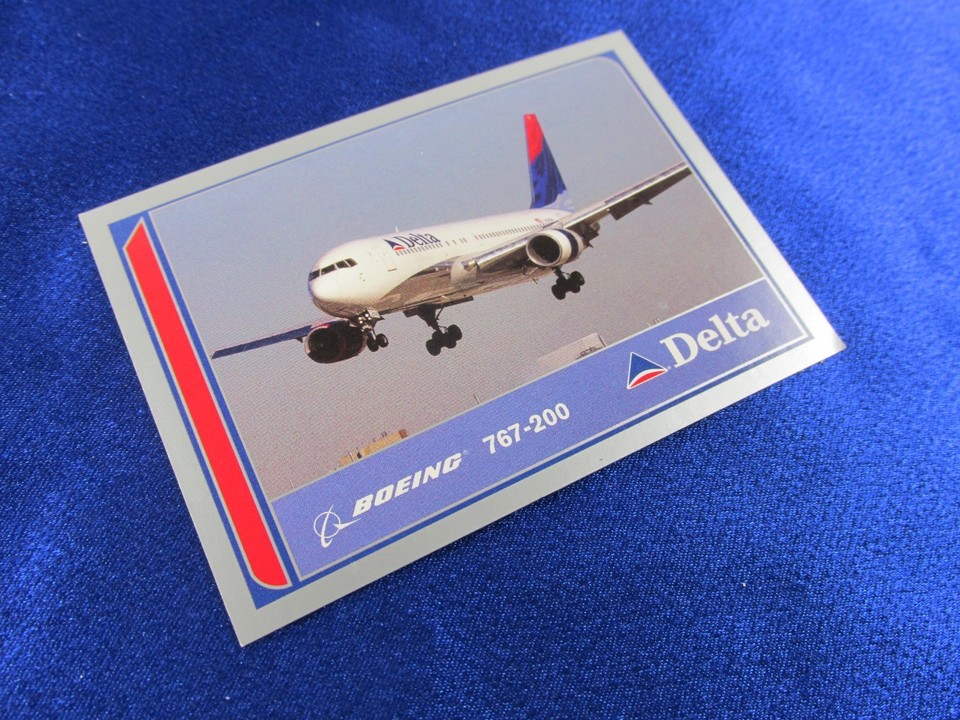 2003 Delta Airline Pilot Trading Card #7 Boeing 767-200 | eBay