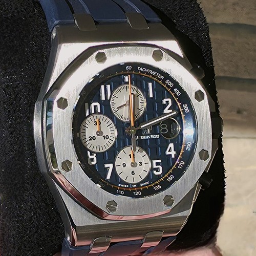 Audemars AP Royal Oak Offshore Navy 42mm BOX&PAPERS 26470ST.OO.A027CA ...