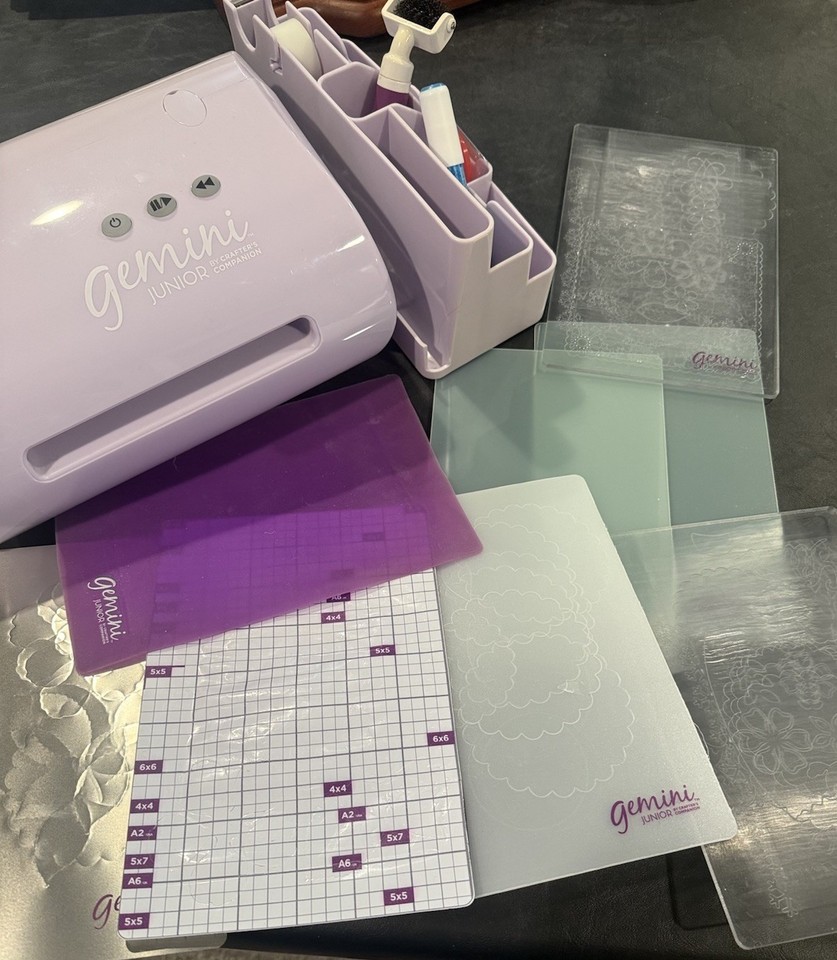 Crafter's Companion Gemini Jr Die Cutting Embossing Machine & Caddy ...