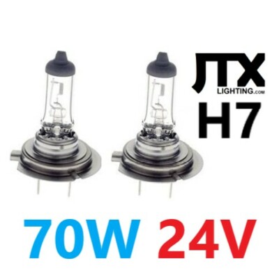 H7 Globes Bulbs 70W 24V - With Waranty | eBay Australia
