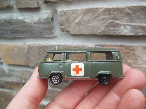 Majorette 244 Fourgon VW Volkswagen T2 US Army Van Made in France ...